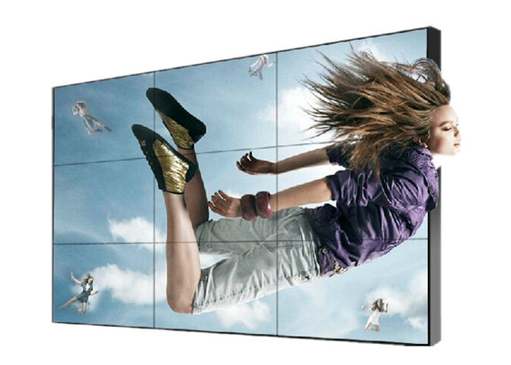 3mm Pixels Indoor LCD Video Walls TFT 55 Inch Display HDM VGA BNC And DVI Input
