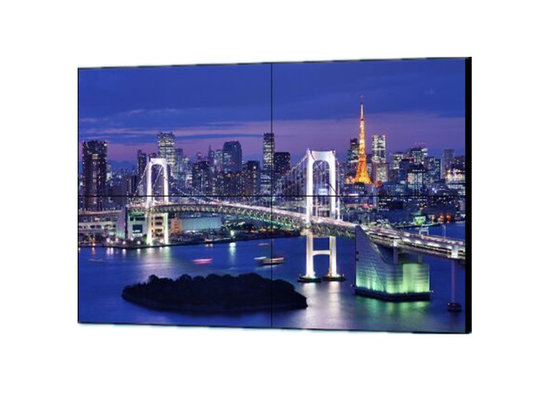 46 inch LCD Video Walls 5.7mm screen to screen 1x3 DID HDMI controller Matrix Bracket
