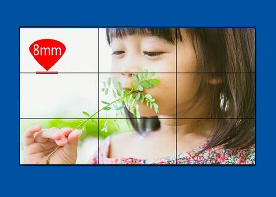 Customized Wall Mounted Seamless LCD Video Wall High Definition Industrial Grade 46'' 47'' 55''