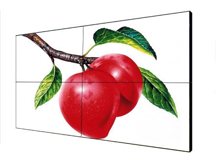 TFT Wall Wount LCD Video Walls 55 Inch System For Brand Stores Graphic 2x2 Processor