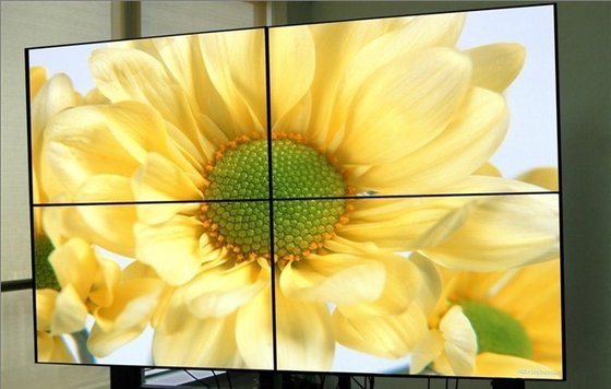 Network Advertising LCD Video walls Large Plasma​ / 55 Inch Video Wall Monitor High Resolution