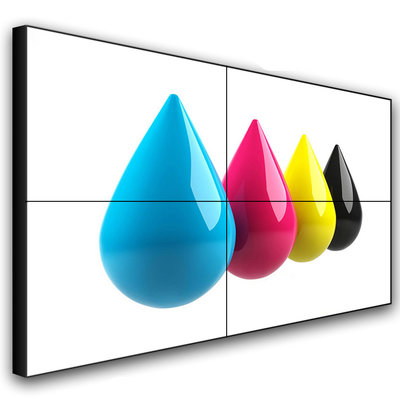 Wall Mounted Indoor LCD Video Walls  55 Inch AC100V ~ 240V 250W
