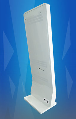 Black Floor Standing Kiosk Floor Stand Display 170°~ 180°Baking Finish