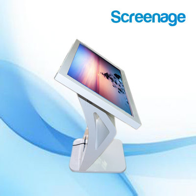 42 inch Interactive Commercial Touch Screen Advertising Kiosk with 4G/Wi-Fi network