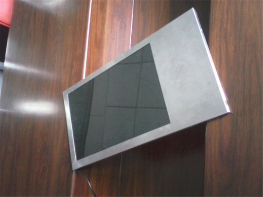 Stainless Steel Wall Mounted Elevator Digital Signage Screens