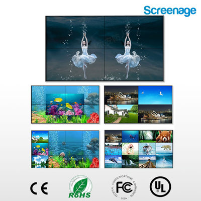 TFT Wall Wount LCD Video Walls 55 Inch System Video wall with super narrow bezel