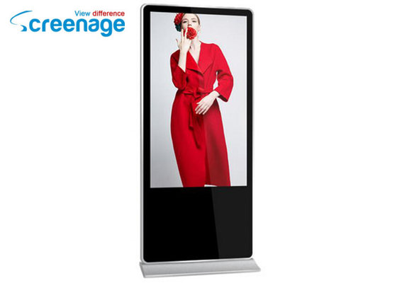 WiFi Network Double Sided Display kiosk  , Digital Advertising Display