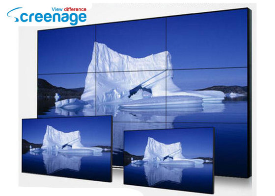 Liquid Crystal Display / LCD Video Walls Monitor Thin Bezel Tv For Video Wall