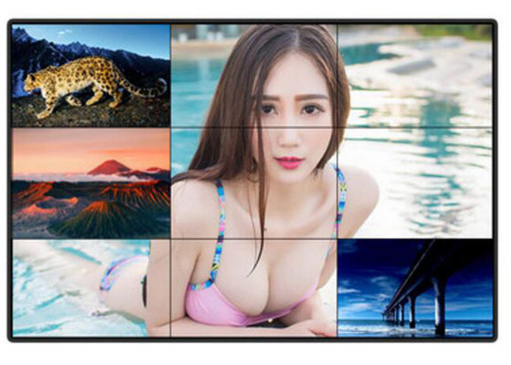 46 55 Inch Wall Mounted DID LCD Video Walls Support 1080P Digital Signage