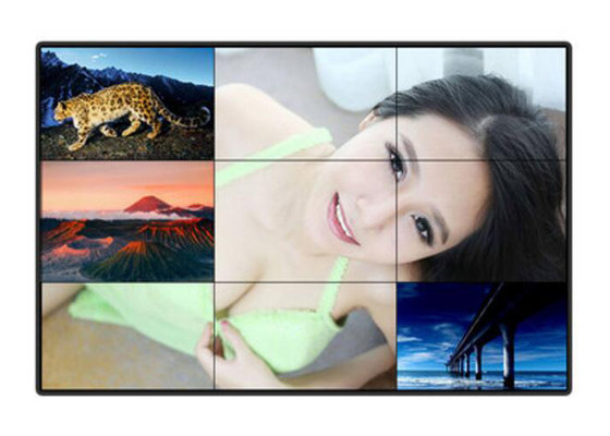 LG Android LCD Video Walls / 9 screen video wall digital signage screens