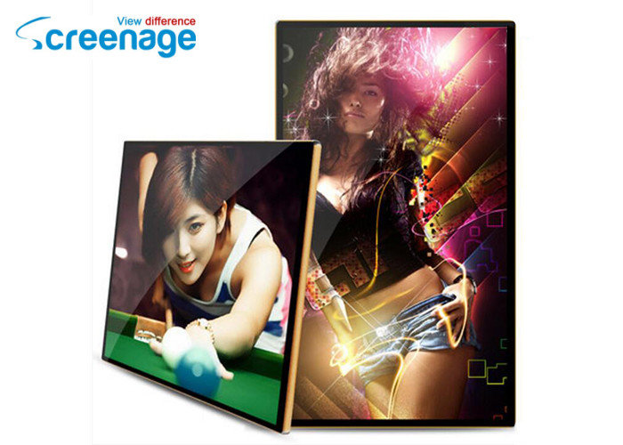 Indoor 43 Inch Wall Mounted Digital Signage LCD 1080P High Resolution for Advertising