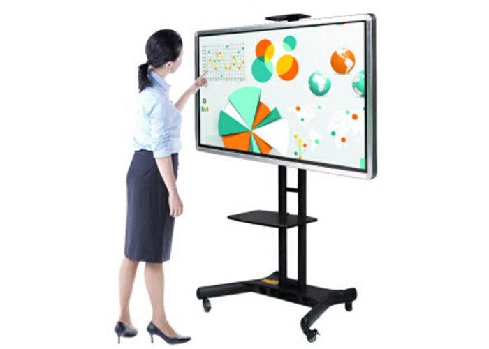 Whiteboard Sheet Metal School Digital Writing Board Electronic Smart Board 300 Cd/M2