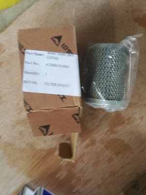 Genuine SDLG parts,LG936L Wheel Loader Spare Parts 4120001954001 FILTER INSERT