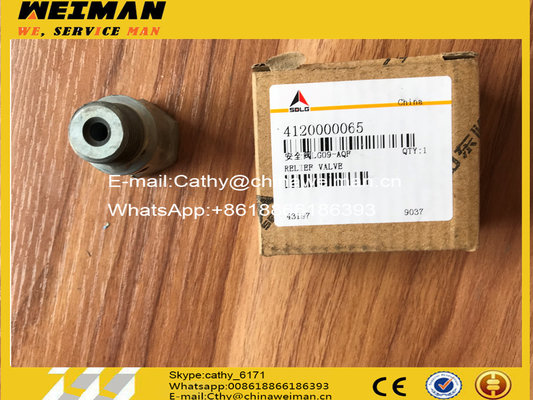 Original SDLG Wheel Loader Spare Parts 4120000065 LG09-AQF RELIEF VALVE