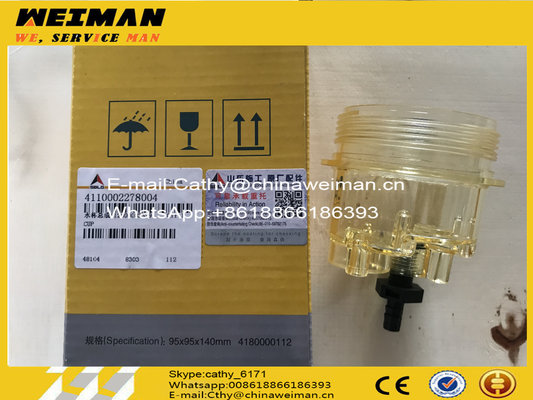 Original SDLG LG956L LG958L Wheel Loader Spare Parts 4110002278004 CUP