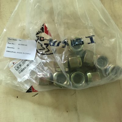 Original SDLG LG958L Wheel Loader Spare Parts 4013000160 Nut