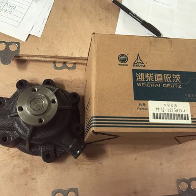 High Quality Weichai WP6 Engine Spare Parts 12159770  Water pump assembly