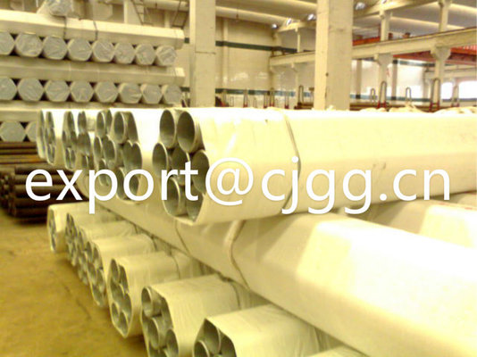 Hot Dipped Galvanised Steel Tube Zinc Coated Seamless Round Tube For Building
