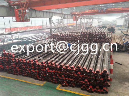 OCTG L80-1 J55 Oil Casing Pipe Black Painting WT 5mm - 16mm