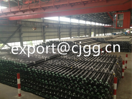 Oilfield Casing Seamless Black Steel Pipe R1 / R2 / R3 Length