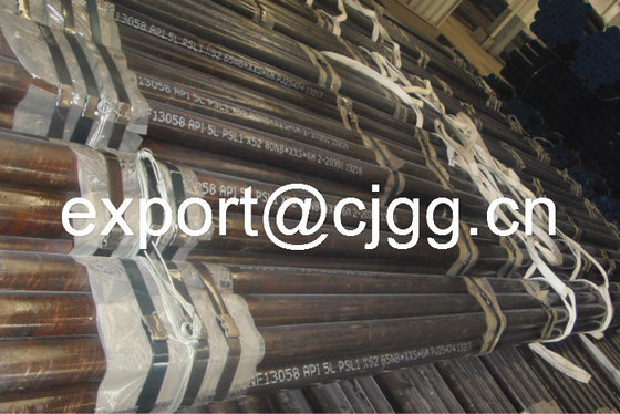 API 5L X52 PSL1 Hot Rolled Seamless Line Pipe, Steel Gas Pipe Round Mechanical Tubing