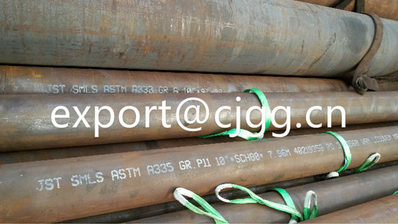 Oil Transportation Seamless Alloy Steel Pipe ASTM A335 P11 2mm - 50mm Wall Thickness