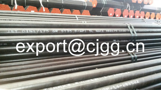 Seamless Boiler Tubes DIN 17175 St 35.8 St45.8 for boiler industry 15Mo3 13CrMo44 10CrMo910