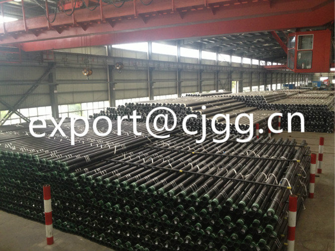 Oilfield Casing Seamless Black Steel Pipe R1 / R2 / R3 Length