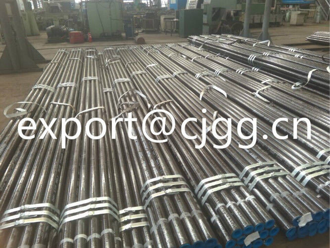 Black Painting 6m 9m Carbon Steel Seamless Pipes API 5CT P110