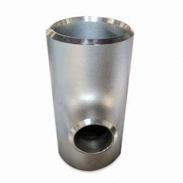 DIN, JIS Stainless Steel 304 Butt Weld Reducing Tee Pipe Fittings, SS Reducing Tee SCH160