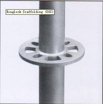 Galvanized Ring Lock Scaffold / Ringlock Standard, Ledger, Rosette For Ship Building