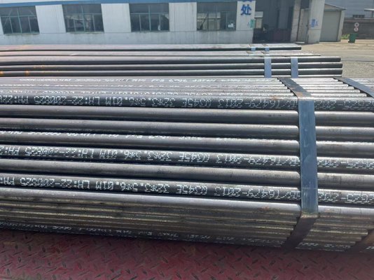 ASNI JIS G3466 ERW Carbon Steel Pipes For Building / Airport Tube Hot Rolled
