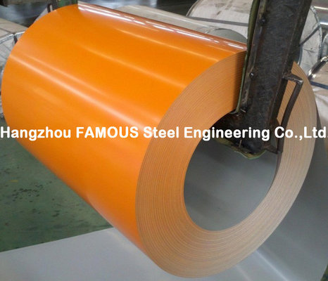 PPGI PPGL Galvanized Prepainted Steel Coil Prepainted Galvalume , Grade A ASTM