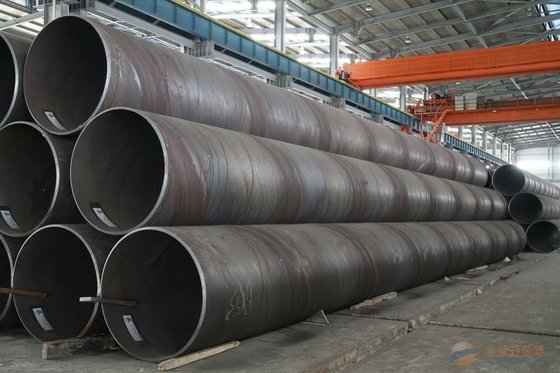 ASTM A252 C210 Galvanized Sprial Steel Pipe SAWH / SSAW API 5L For agriculture equipment