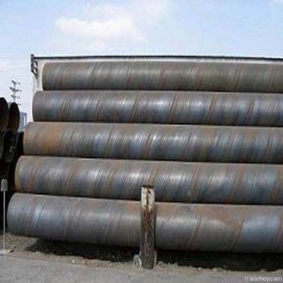 1/2" - 48" Spiral Welded SSAW Steel Pipe API PSL1 PSL2 , DIN17175 / DIN 2448