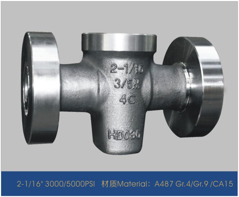 Valves Body Casting Valve Industrial Valves Valve Steel Casting Foundry 2-1/16&quot; 3000/5000PSI