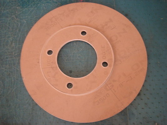 Garlock non-metallic blue-gard gasket cnc cutting machine