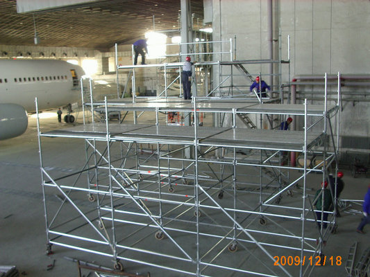 Aluminum alloy Safe Ring Lock scaffolding System / corrosion proof ring lock scaffold