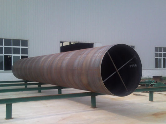 Large Diameter API 5L SSAW Steel Pipe / Spiral Steel Pipe For Oil pipeline GB 5310 3087 GB/T 8163
