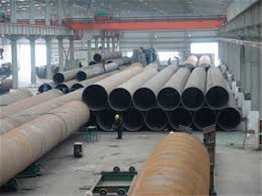 JIS G3101 ERW And Hot Rolled Steel Pipe For Petroleum , Thick Wall 10mm / 12mm