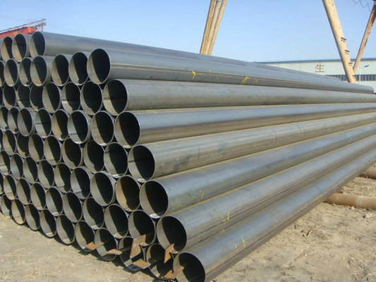 BS 1139 Straight ERW Welded Steel Pipe X65 / X80 / X56 For Industrial And Civil Use , W.T. 2.0 - 20mm