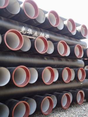 952326 	ISO2531, EN545 Standard Black Ductile Iron Pipes For Water Supply K8, K10 Class