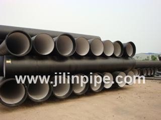 ductile iron socket spigot pipe, k9 pip, ISO 2531, BS EN 545, BS EN 598
