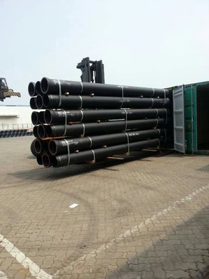 ISO2531 Ductile Iron Pipes DN350 Pushon joint (T-type) 6M C class Centrifugal Casting