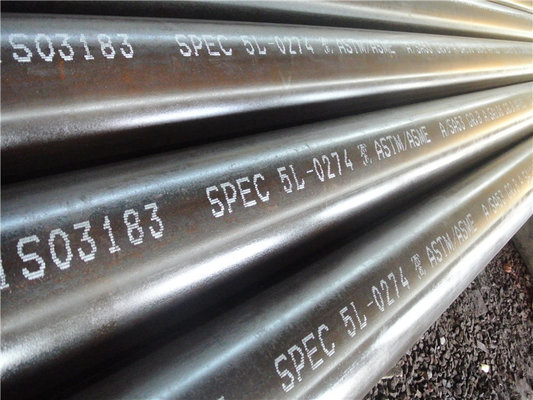 SAW / ERW API 5L Steel Pipe J55 / K55 / N80 / L80 API 5CT Casing Pipes / API 5B Seamless Tube