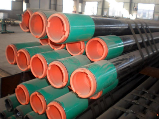 API 5CT / API 5L ERW Black Steel Pipe / Tubing SCH 80 For Gas Transportation