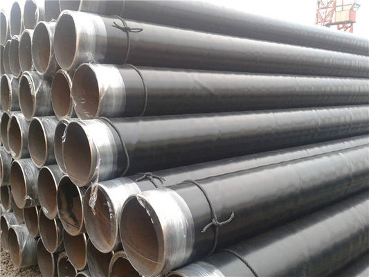 Seamless API 5L Steel Pipe With PE Coating / 3PE Coated For Liquid , API Line Pipe