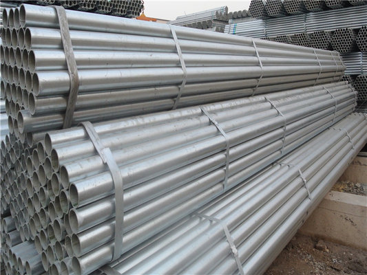 S235 / S275 / S355 Round Seamless Steel Pipes / ERW Steel Structural Hollow Section Sch 40