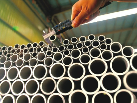 Customized Seamless Steel Pipe STPA22 STPA23 STPA24 / Hydraulic Pillar Service Seamless Tubing