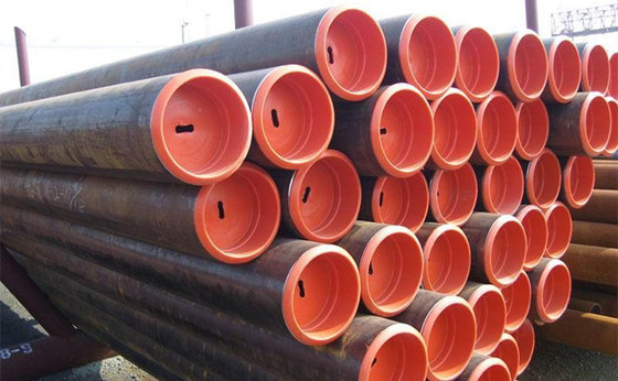 Customized Seamless Steel Line Pipe / API 5L GR.B Pipeline 2.375" - 10.750" O.D With 5m - 12m Length